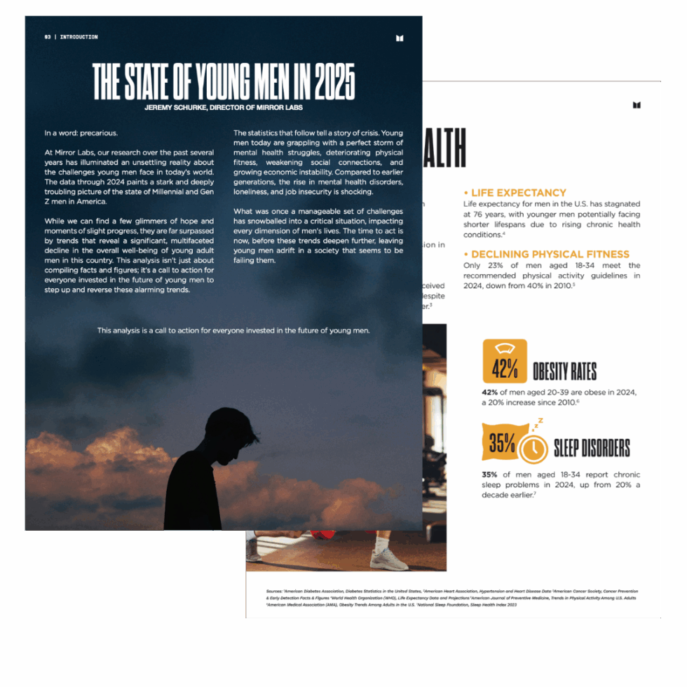 The State of Young Men in America - Man in the Mirror